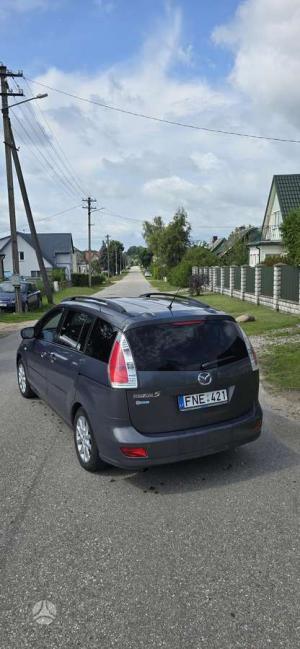Grey Mazda 5 2008 in Ukmerge, with an engine capacity of 2.00 L and mileage of 166 thousand km for 2000 €, photo 7 on AUTOMOTO.COM.LV