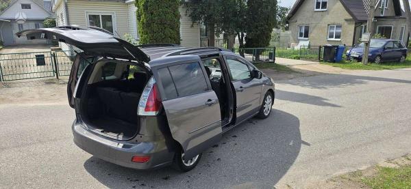 Pelēks Mazda 5 2008 Ukmergė, ar dzinēja tilpumu 2.00 L un nobraukumu 166 tūkst. km par 2000 €, foto 10 vietnē AUTOMOTO.COM.LV