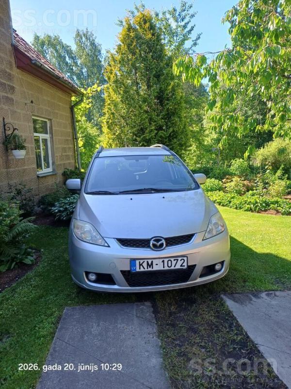 Pelēks Mazda 5 2008 Talsi, ar dzinēja tilpumu 2.00 L un nobraukumu 300 tūkst. km par 550 €, foto 1 vietnē AUTOMOTO.COM.LV
