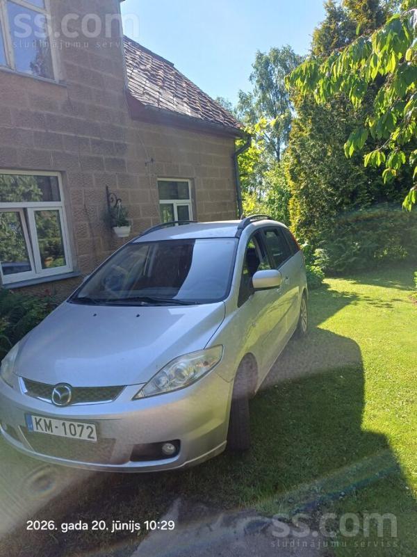 Pelēks Mazda 5 2008 Talsi, ar dzinēja tilpumu 2.00 L un nobraukumu 300 tūkst. km par 550 €, foto 2 vietnē AUTOMOTO.COM.LV