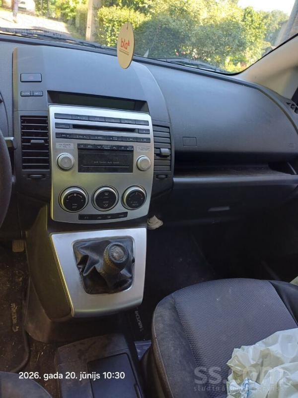 Pelēks Mazda 5 2008 Talsi, ar dzinēja tilpumu 2.00 L un nobraukumu 300 tūkst. km par 550 €, foto 6 vietnē AUTOMOTO.COM.LV