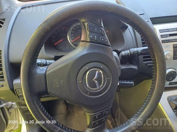 Pelēks Mazda 5 2008 Talsi, ar dzinēja tilpumu 2.00 L un nobraukumu 300 tūkst. km par 550 €, foto 7 vietnē AUTOMOTO.COM.LV