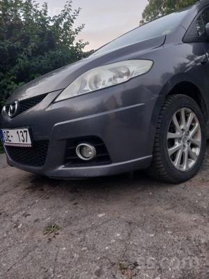 Grey Mazda 5 2008 in Riga, with an engine capacity of 2.00 L and mileage of 350 thousand km for 3000 €, photo  on AUTOMOTO.COM.LV