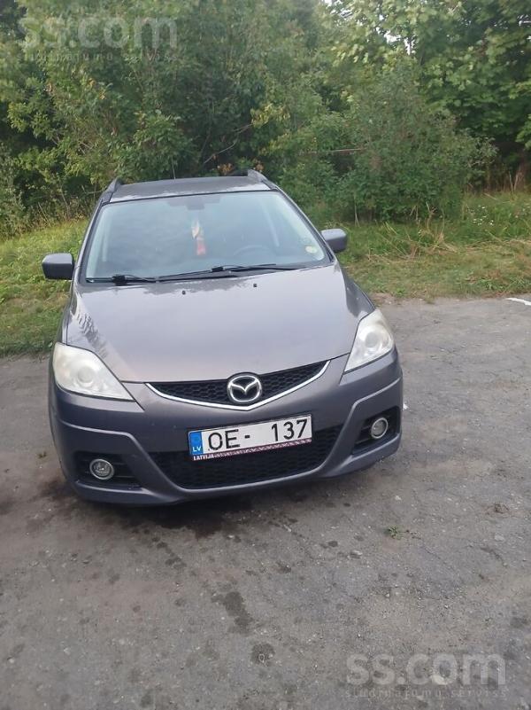 Pelēks Mazda 5 2008 Rīga, ar dzinēja tilpumu 2.00 L un nobraukumu 350 tūkst. km par 3000 €, foto 3 vietnē AUTOMOTO.COM.LV