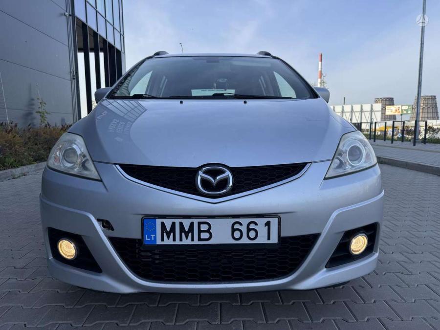 Grey Mazda 5 2008 in Vilnius, with an engine capacity of 2.00 L and mileage of 288 thousand km for 1670 €, photo 3 on AUTOMOTO.COM.LV