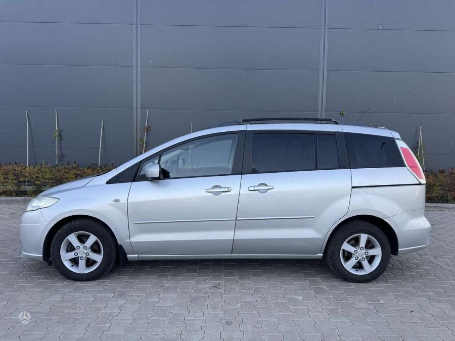 Grey Mazda 5 2008 in Vilnius, with an engine capacity of 2.00 L and mileage of 288 thousand km for 1670 €, photo 4 on AUTOMOTO.COM.LV