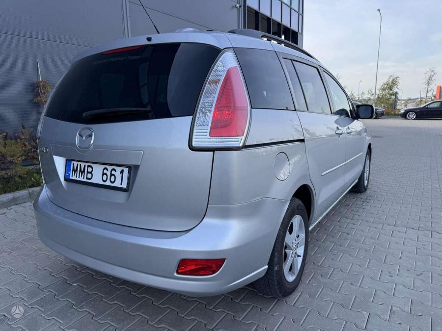 Grey Mazda 5 2008 in Vilnius, with an engine capacity of 2.00 L and mileage of 288 thousand km for 1670 €, photo 5 on AUTOMOTO.COM.LV