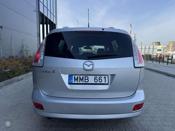 Mazda 5 2008 in Vilnius on AUTOMOTO.COM.LV Grey Mazda 5 2008 in Vilnius, with an engine capacity of 2.00 L and mileage of 288 thousand km for 1670 €, photo 6 on AUTOMOTO.COM.LV