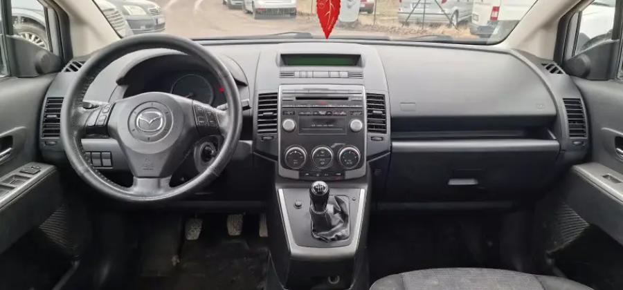 Pelēks Mazda 5 2009 Valmiera, ar dzinēja tilpumu 2.00 L un nobraukumu 276 tūkst. km par 1800 €, foto 8 vietnē AUTOMOTO.COM.LV
