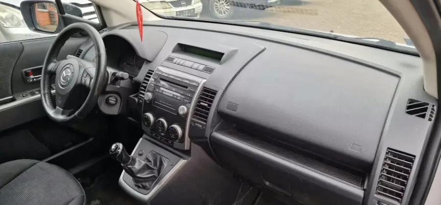 Pelēks Mazda 5 2009 Valmiera, ar dzinēja tilpumu 2.00 L un nobraukumu 276 tūkst. km par 1800 €, foto 10 vietnē AUTOMOTO.COM.LV