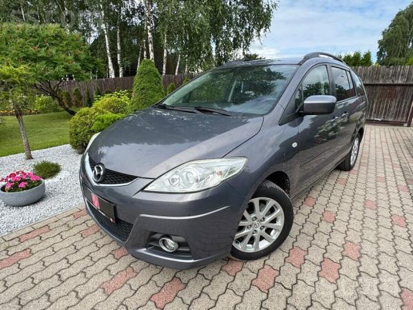 Grey Mazda 5 2009 in Ogre, with an engine capacity of 1.80 L and mileage of 220 thousand km for 2850 €, photo 1 on AUTOMOTO.COM.LV
