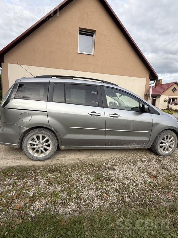 Pelēks Mazda 5 2009 Jelgava, ar dzinēja tilpumu 2.00 L un nobraukumu 361 tūkst. km par 1600 €, foto 3 vietnē AUTOMOTO.COM.LV