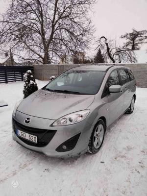 Grey Mazda 5 2010 in Kaunas, with an engine capacity of 2.00 L and mileage of 380 thousand km for 2750 €, photo  on AUTOMOTO.COM.LV