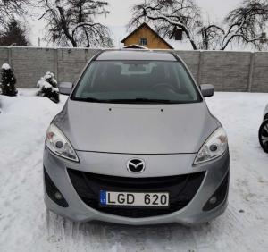 Pelēks Mazda 5 2010 Kauņa, ar dzinēja tilpumu 2.00 L un nobraukumu 380 tūkst. km par 2750 €, foto 2 vietnē AUTOMOTO.COM.LV
