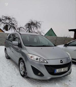 Pelēks Mazda 5 2010 Kauņa, ar dzinēja tilpumu 2.00 L un nobraukumu 380 tūkst. km par 2750 €, foto 3 vietnē AUTOMOTO.COM.LV