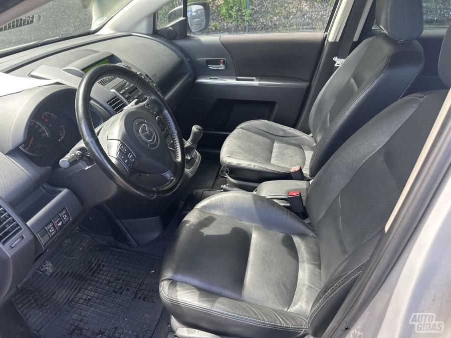 Pelēks Mazda 5 2010 Kauņa, ar dzinēja tilpumu 2.00 L un nobraukumu 277 tūkst. km par 2950 €, foto 8 vietnē AUTOMOTO.COM.LV