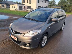 Pelēks Mazda 5 2010 Viļņa, ar dzinēja tilpumu 2.00 L un nobraukumu 248 tūkst. km par 2699 €, foto 1 vietnē AUTOMOTO.COM.LV