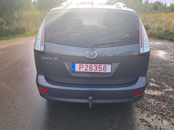 Pelēks Mazda 5 2010 Viļņa, ar dzinēja tilpumu 2.00 L un nobraukumu 248 tūkst. km par 2699 €, foto 8 vietnē AUTOMOTO.COM.LV