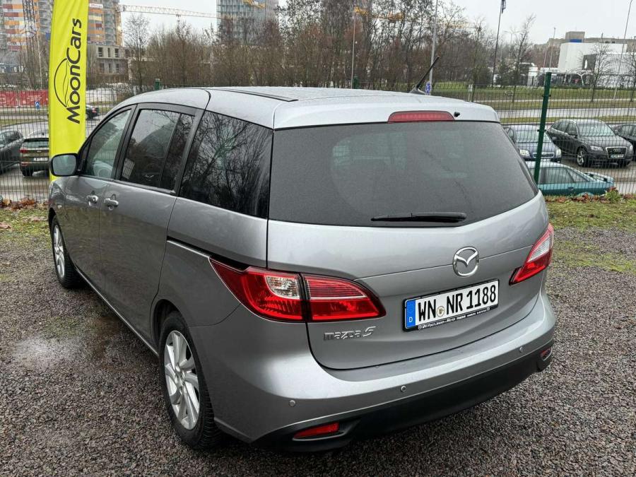 Grey Mazda 5 2011 in Vilnius, with an engine capacity of 2.00 L and mileage of 130 thousand km for 5000 €, photo 7 on AUTOMOTO.COM.LV