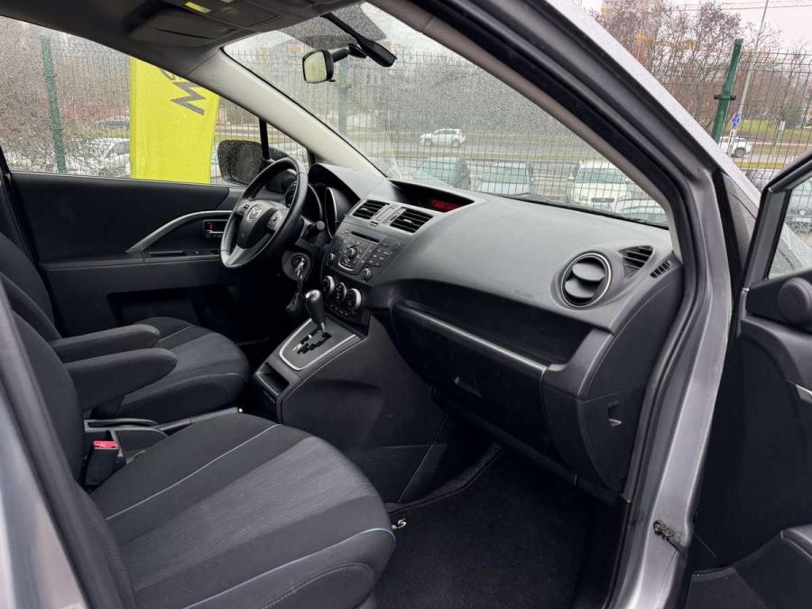 Grey Mazda 5 2011 in Vilnius, with an engine capacity of 2.00 L and mileage of 130 thousand km for 5000 €, photo 11 on AUTOMOTO.COM.LV