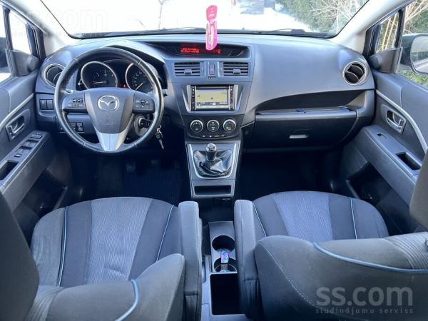 Pelēks Mazda 5 2011 Rīga, ar dzinēja tilpumu 1.60 L un nobraukumu 236 tūkst. km par 3390 €, foto 8 vietnē AUTOMOTO.COM.LV