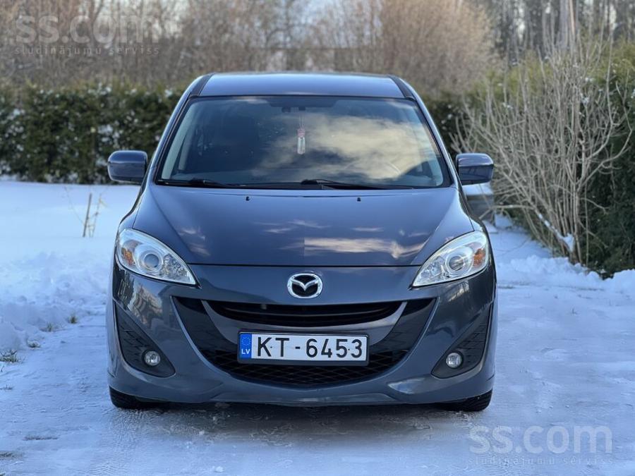 Grey Mazda 5 2011 in Riga, with an engine capacity of 1.60 L and mileage of 236 thousand km for 3390 €, photo 12 on AUTOMOTO.COM.LV