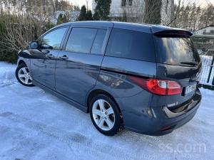 Grey Mazda 5 2011 in Riga, with an engine capacity of 1.60 L and mileage of 236 thousand km for 3390 €, photo 17 on AUTOMOTO.COM.LV