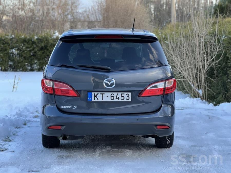 Grey Mazda 5 2011 in Riga, with an engine capacity of 1.60 L and mileage of 236 thousand km for 3390 €, photo 22 on AUTOMOTO.COM.LV