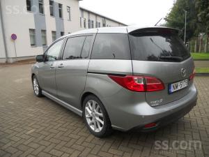 Pelēks Mazda 5 2011 Jelgava, ar dzinēja tilpumu 1.60 L un nobraukumu 162 tūkst. km par 5500 €, foto 6 vietnē AUTOMOTO.COM.LV