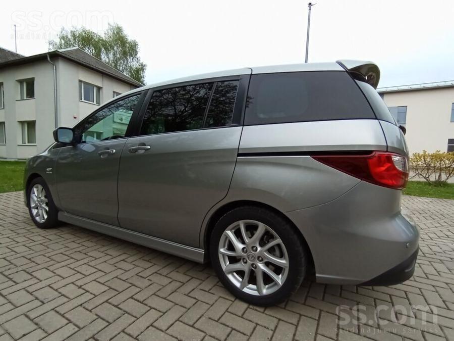 Pelēks Mazda 5 2011 Jelgava, ar dzinēja tilpumu 1.60 L un nobraukumu 162 tūkst. km par 5500 €, foto 7 vietnē AUTOMOTO.COM.LV