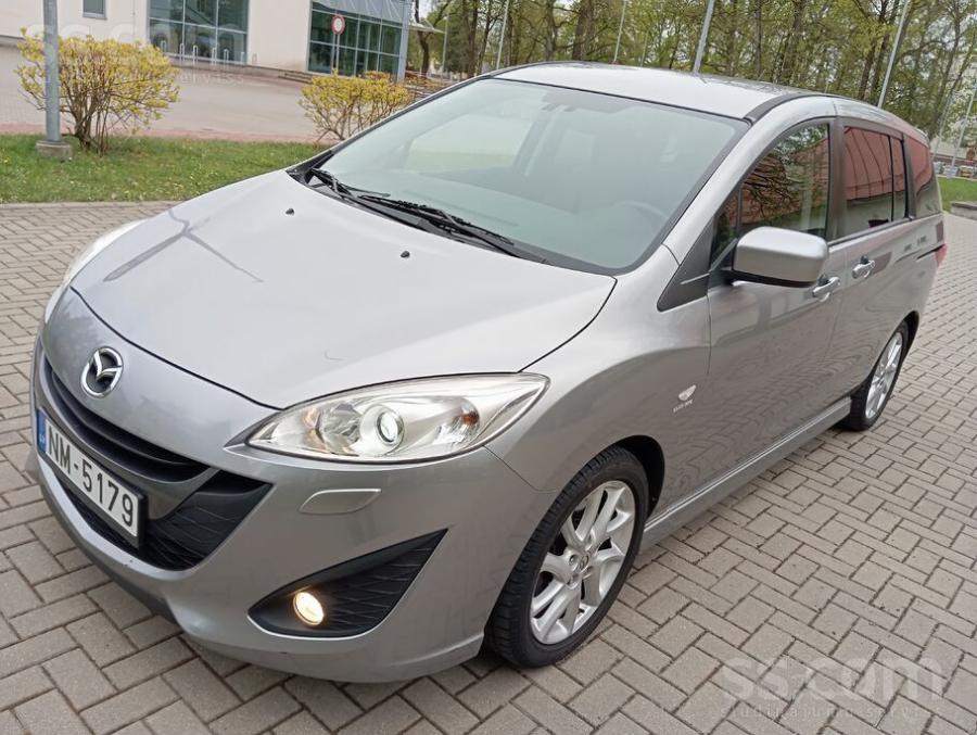 Pelēks Mazda 5 2011 Jelgava, ar dzinēja tilpumu 1.60 L un nobraukumu 162 tūkst. km par 5500 €, foto 8 vietnē AUTOMOTO.COM.LV