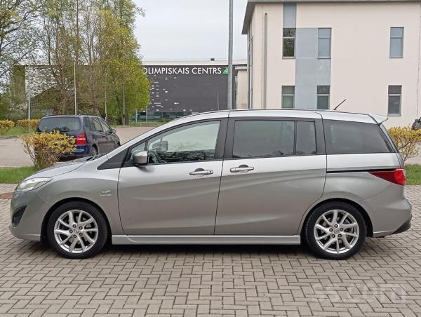 Grey Mazda 5 2011 in Jelgava, with an engine capacity of 1.60 L and mileage of 162 thousand km for 5500 €, photo 8 on AUTOMOTO.COM.LV