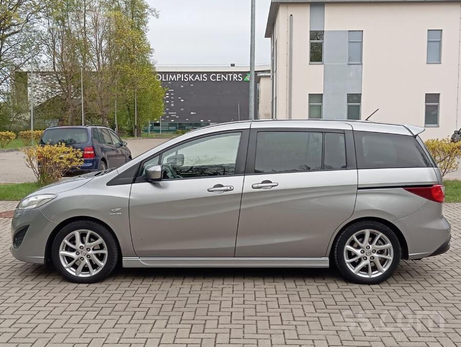Pelēks Mazda 5 2011 Jelgava, ar dzinēja tilpumu 1.60 L un nobraukumu 162 tūkst. km par 5500 €, foto 9 vietnē AUTOMOTO.COM.LV