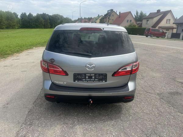 Pelēks Mazda 5 2011 Šauļi, ar dzinēja tilpumu 1.60 L un nobraukumu 188 tūkst. km par 3950 €, foto 6 vietnē AUTOMOTO.COM.LV