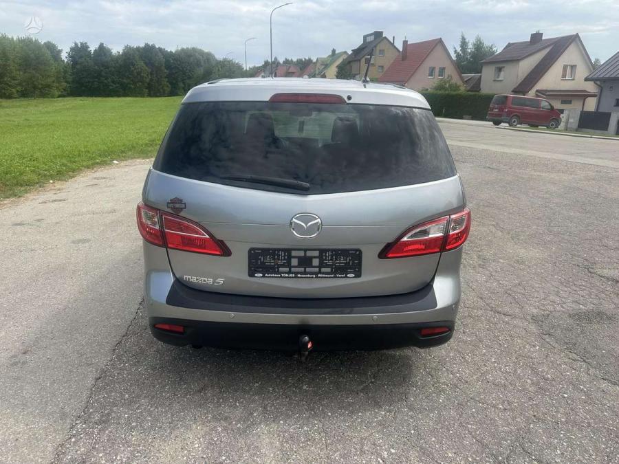 Grey Mazda 5 2011 in Siauliai, with an engine capacity of 1.60 L and mileage of 188 thousand km for 3950 €, photo 7 on AUTOMOTO.COM.LV