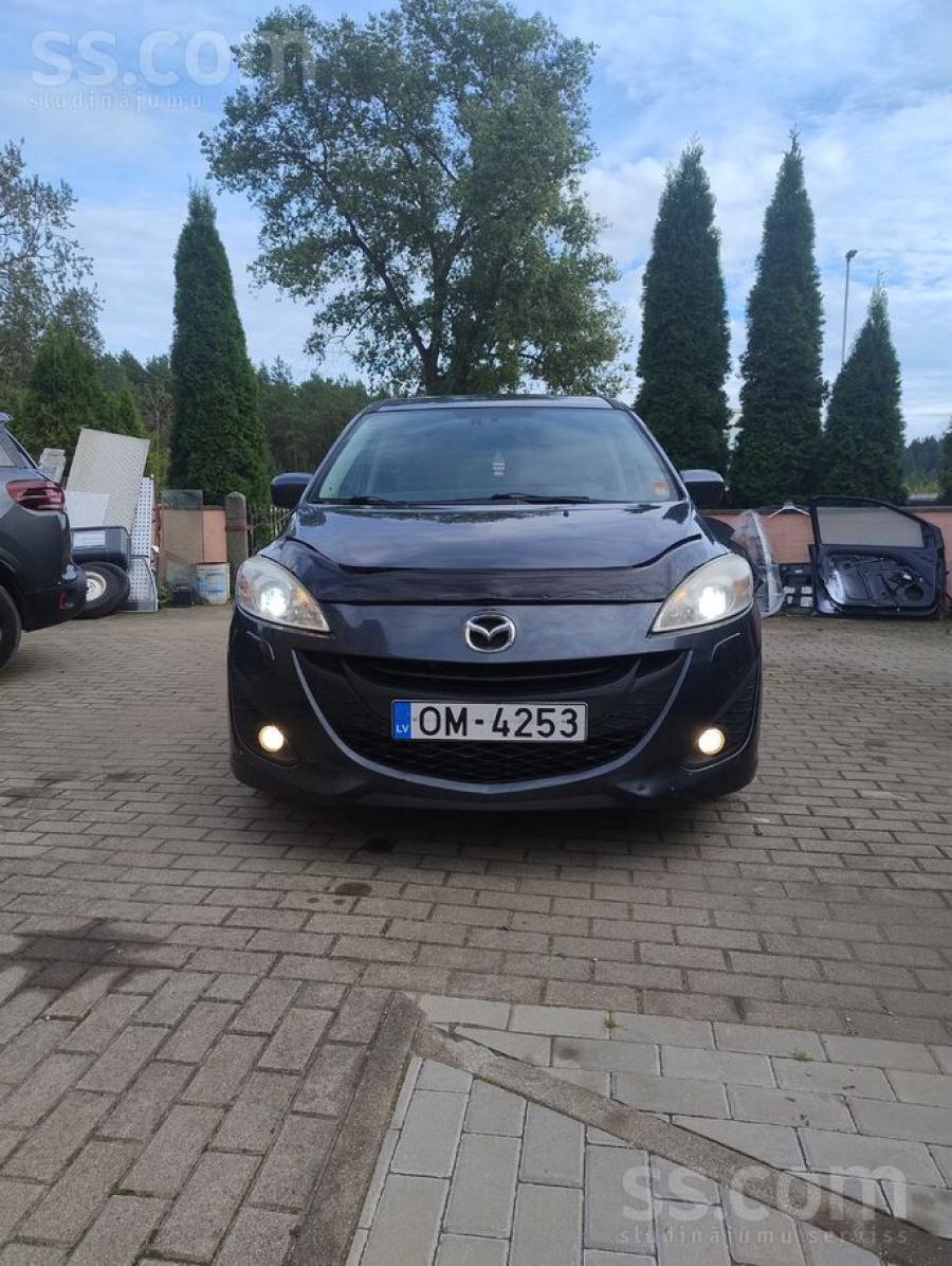Pelēks Mazda 5 2011 Krāslava, ar dzinēja tilpumu 1.60 L un nobraukumu 240 tūkst. km par 2350 €, foto 1 vietnē AUTOMOTO.COM.LV