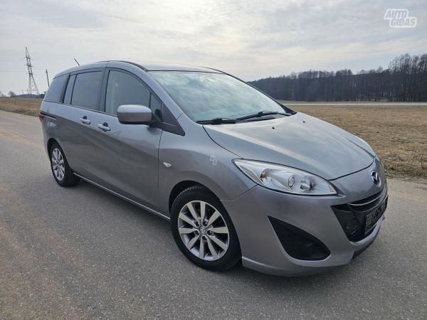 Pelēks Mazda 5 2012 Viļņa, ar dzinēja tilpumu 2.50 L un nobraukumu 25 tūkst. km par 3700 €, foto 1 vietnē AUTOMOTO.COM.LV