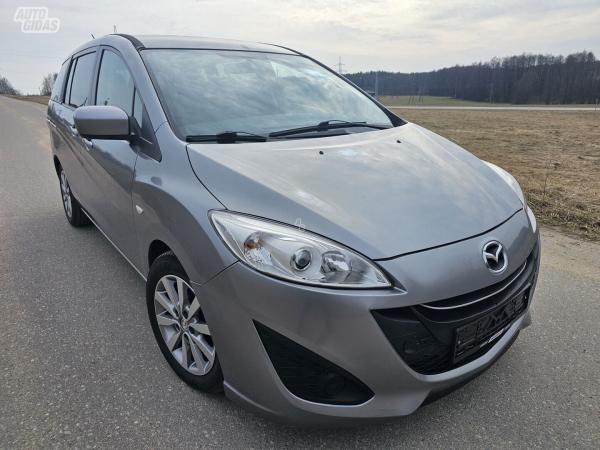 Pelēks Mazda 5 2012 Viļņa, ar dzinēja tilpumu 2.50 L un nobraukumu 25 tūkst. km par 3700 €, foto 2 vietnē AUTOMOTO.COM.LV
