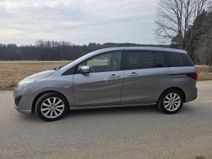 Grey Mazda 5 2012 in Vilnius, with an engine capacity of 2.50 L and mileage of 25 thousand km for 3700 €, photo 4 on AUTOMOTO.COM.LV
