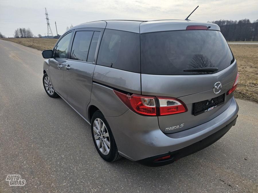 Grey Mazda 5 2012 in Vilnius, with an engine capacity of 2.50 L and mileage of 25 thousand km for 3700 €, photo 12 on AUTOMOTO.COM.LV