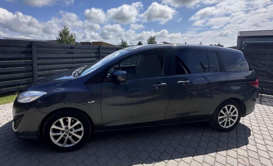 Pelēks Mazda 5 2012 Klaipėda, ar dzinēja tilpumu 1.56 L un nobraukumu 285 tūkst. km par 2250 €, foto 3 vietnē AUTOMOTO.COM.LV