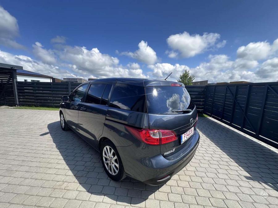Pelēks Mazda 5 2012 Klaipėda, ar dzinēja tilpumu 1.56 L un nobraukumu 285 tūkst. km par 2250 €, foto 4 vietnē AUTOMOTO.COM.LV
