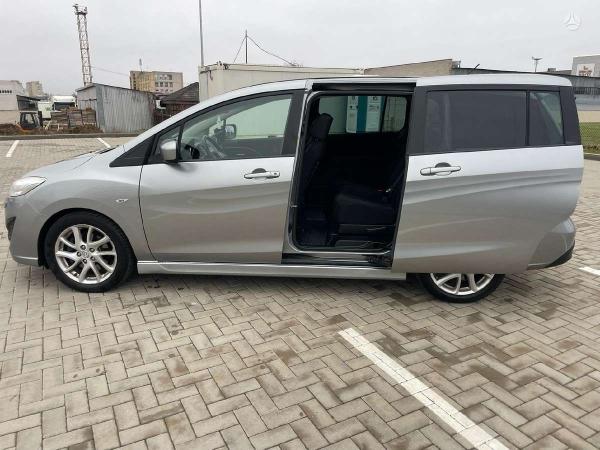 Pelēks Mazda 5 2013 Kauņa, ar dzinēja tilpumu 1.56 L un nobraukumu 298 tūkst. km par 3700 €, foto 3 vietnē AUTOMOTO.COM.LV