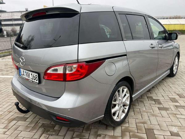 Pelēks Mazda 5 2013 Kauņa, ar dzinēja tilpumu 1.56 L un nobraukumu 298 tūkst. km par 3700 €, foto 5 vietnē AUTOMOTO.COM.LV
