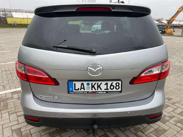 Pelēks Mazda 5 2013 Kauņa, ar dzinēja tilpumu 1.56 L un nobraukumu 298 tūkst. km par 3700 €, foto 6 vietnē AUTOMOTO.COM.LV