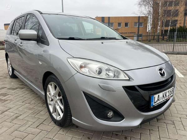 Pelēks Mazda 5 2013 Kauņa, ar dzinēja tilpumu 1.56 L un nobraukumu 298 tūkst. km par 3700 €, foto 8 vietnē AUTOMOTO.COM.LV