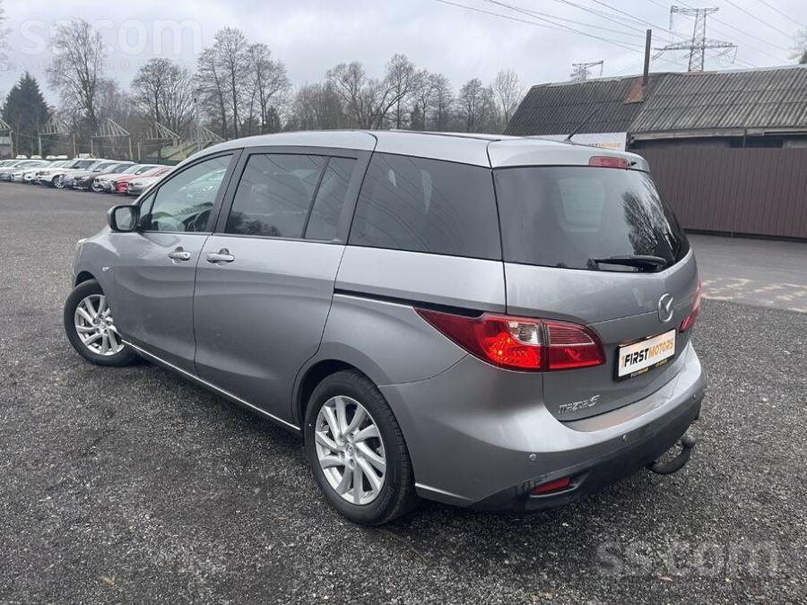 Grey Mazda 5 2013 in Riga, with an engine capacity of 1.60 L and mileage of 250 thousand km for 3950 €, photo 2 on AUTOMOTO.COM.LV