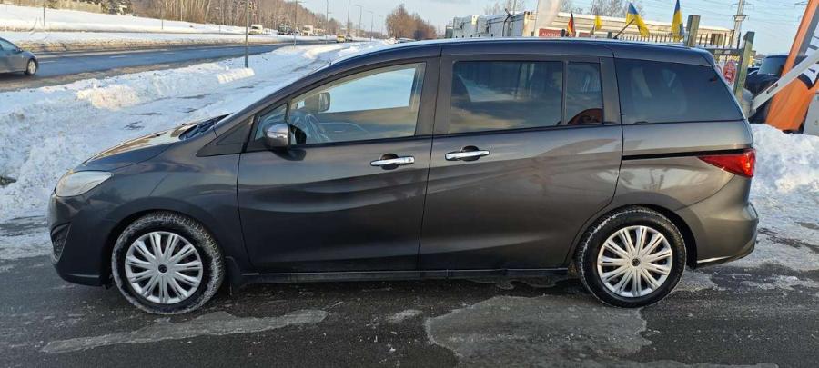 Pelēks Mazda 5 2014 Kauņa, ar dzinēja tilpumu 1.56 L un nobraukumu 228 tūkst. km par 3850 €, foto 3 vietnē AUTOMOTO.COM.LV