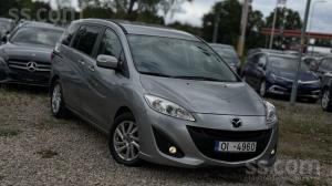 Grey Mazda 5 2014 in Jelgava, with an engine capacity of 1.60 L and mileage of 133 thousand km for 4990 €, photo  on AUTOMOTO.COM.LV