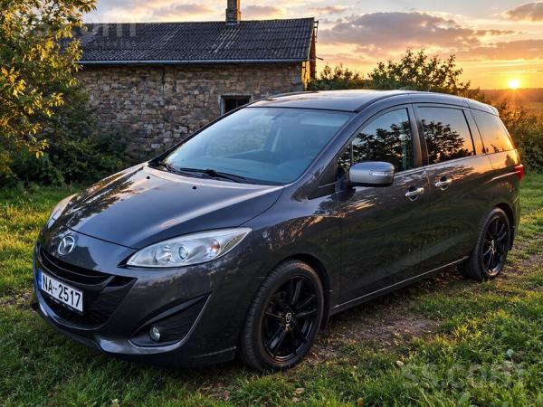 Pelēks Mazda 5 2014 Talsi, ar dzinēja tilpumu 1.60 L un nobraukumu 155 tūkst. km par 4250 €, foto 3 vietnē AUTOMOTO.COM.LV